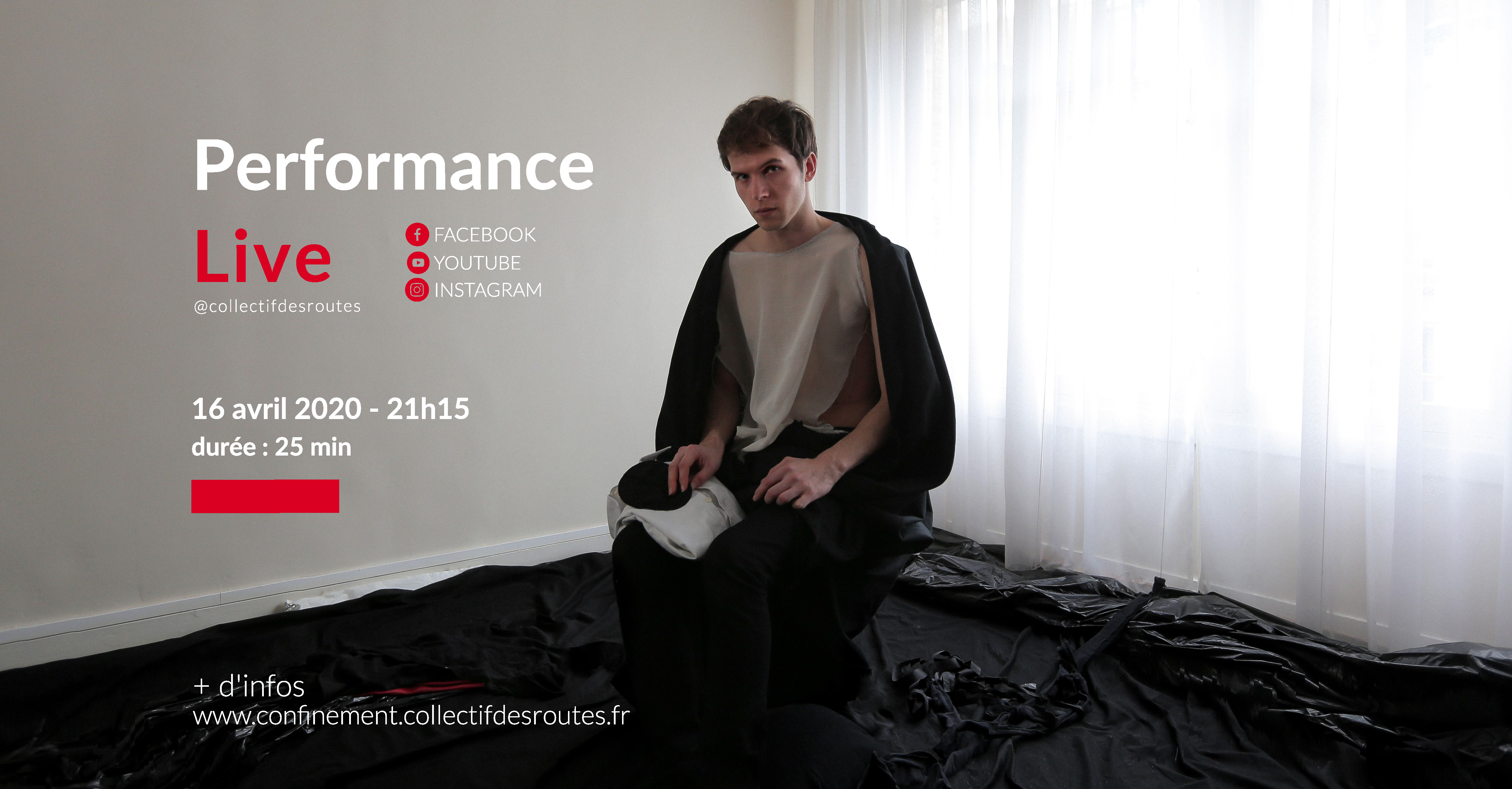 Performance par Benoît Duvette diffusée en direct Jeudi 16 avril à ...